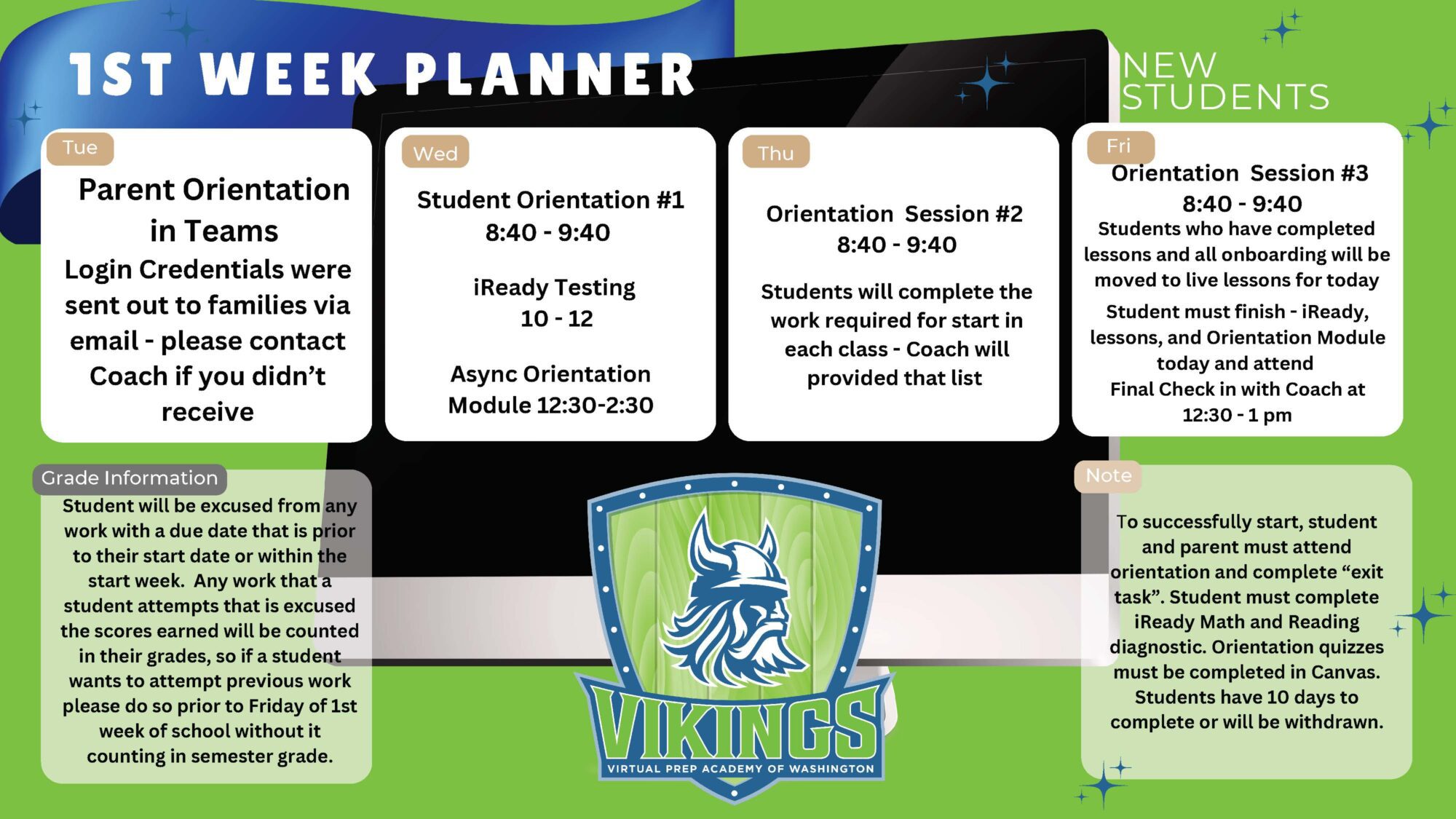 Parent & Student Resources | Virtual Prep of Washington