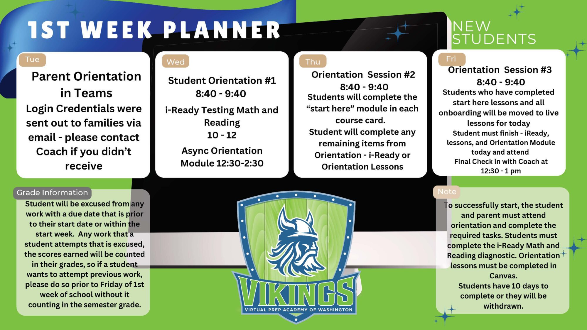 Parent & Student Resources | Virtual Prep of Washington